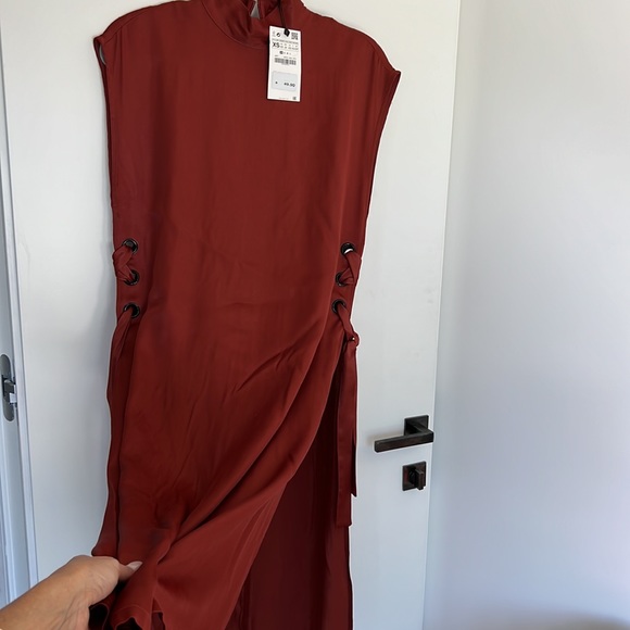 Tops | Zara Satin Tunic | Poshmark